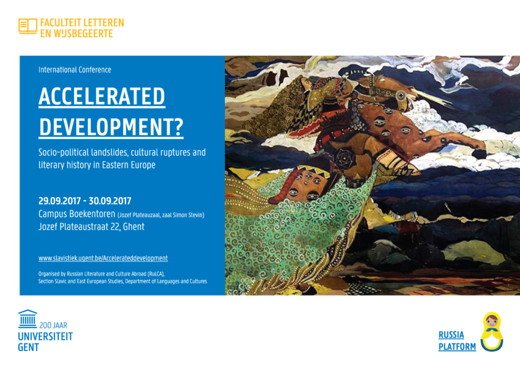 International Conference ‘Accelerated development?’ – Oost-Europese ...